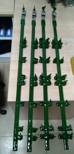 GR1 GR2 30 Stations Titanium Anodizing Racks , Titanium Jigs For ...