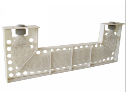 L Shaped Titanium Three Tubes PTC Immersion Heater Durable