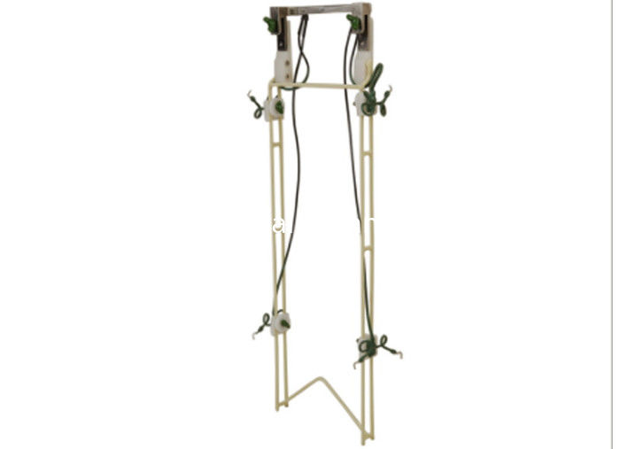 Easy Operation Cream Colored VCP Electroplating Hanger For Gold Plating