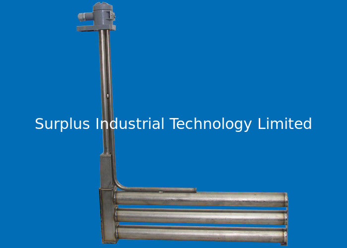 3 Element Stacked Type L Shaped Titanium Immersion Heater 480V 3P 36KW