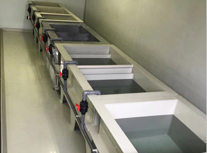 PP / PVC / PVDF / PTFE Corrosion Resistant Tanks For Electroplating Process