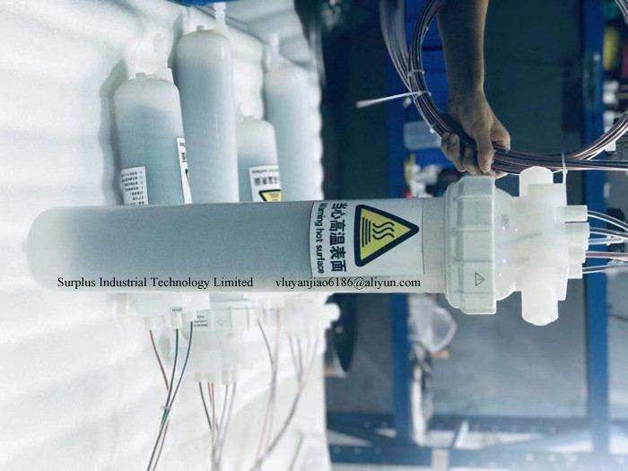 2KW 3.5KW Ultrapure PFA Inline Chemical Heater For Semiconductor Wet ...