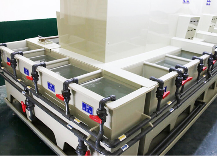 Experimental 10mm PP Electroplating Tanks For Manual Silver Plating
