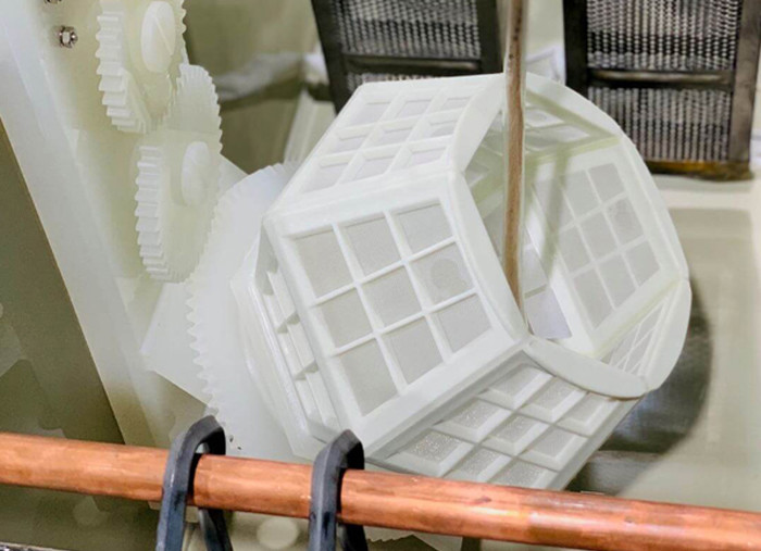 Automatic Speed Regulation Hexagonal Rotating Barrel , Sterling Plating ...