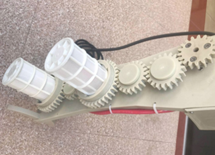 Portable 550mm Double Barrel Semiconductor Plating Equipment