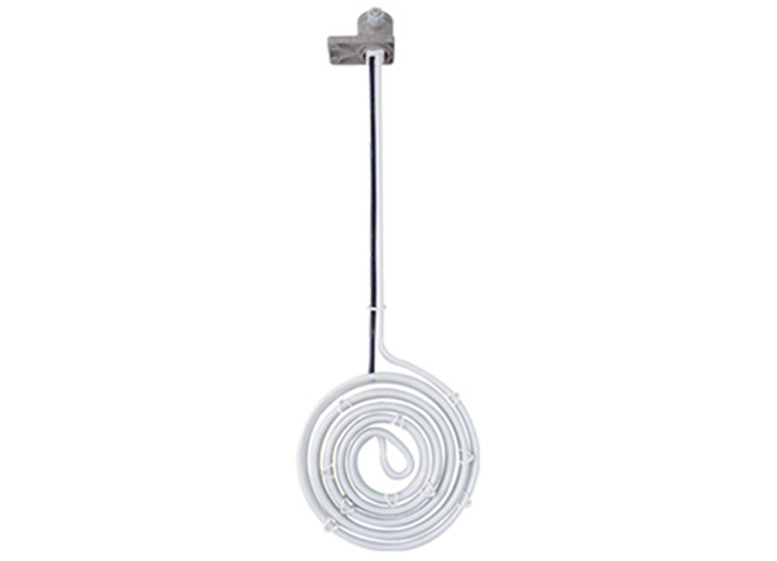 Single Phase 2000W PTFE Immersion Heater For Electroplating Tanks