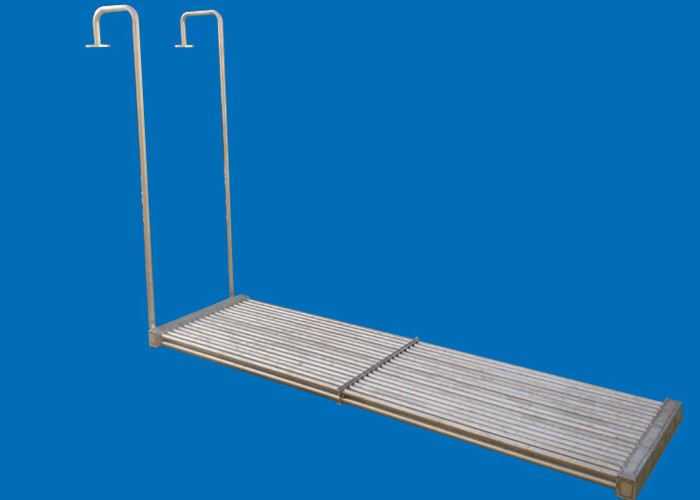 Acid Pickling L Shaped Titanium Condenser Heat Exchanger , Condenser ...