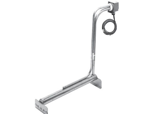 Metal Tube Titanium Immersion Heater , L Shaped Over The Side Tank Heaters