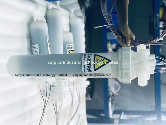 2kw 3 5kw Ultrapure Pfa Inline Chemical Heater For Semiconductor Wet