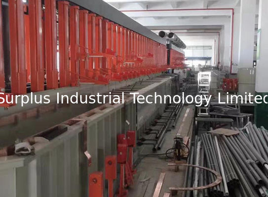 Vertical Lifting Rack Silver Electroplating Production Line