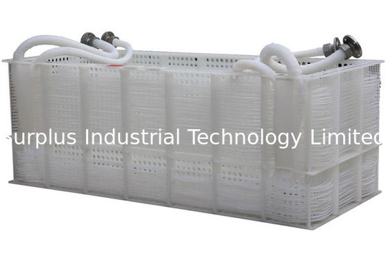 PFA PTFE FEP Immersion Coil Heat Exchanger For Corrosive Chemicals